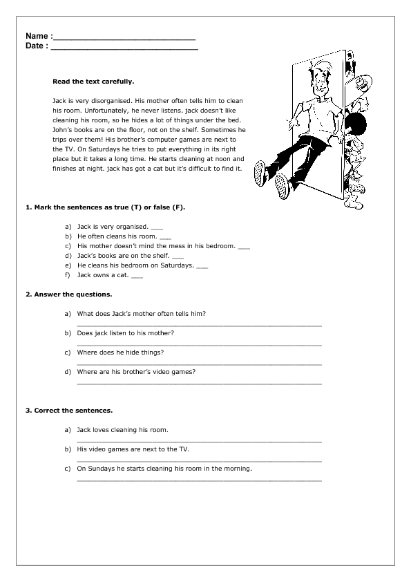 Present Simple Through Reading IV