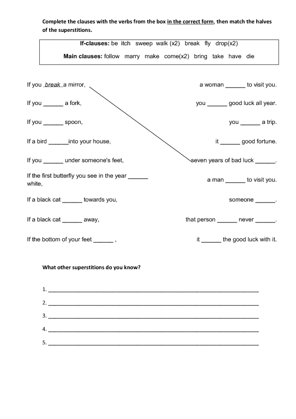 48 FREE Zero Conditional Worksheets 48 FREE Zero Conditional Worksheets