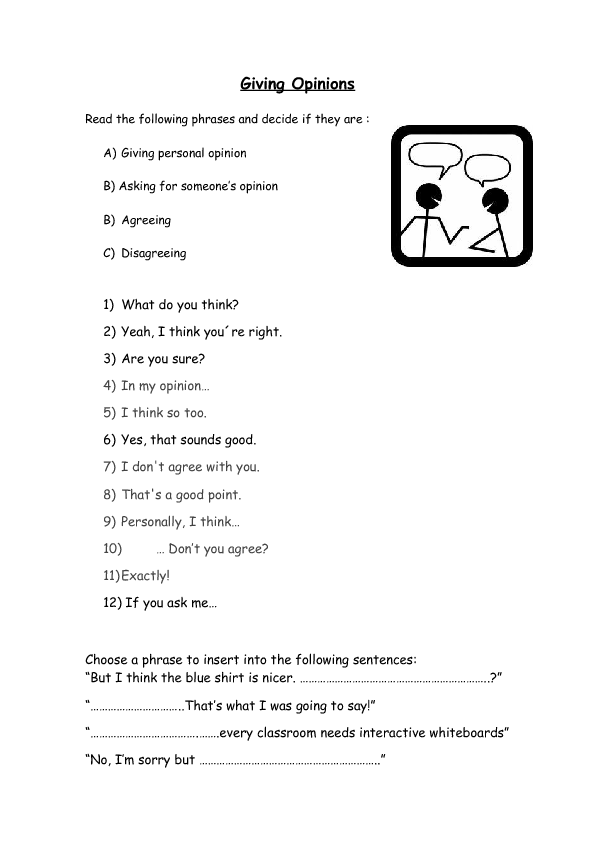 Asking And Giving Opinion Expression LEMBAR EDU Asking And Giving Opinion Expression LEMBAR EDU