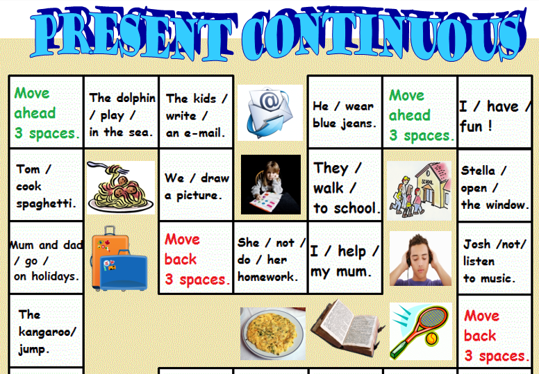 Present Continuous Games