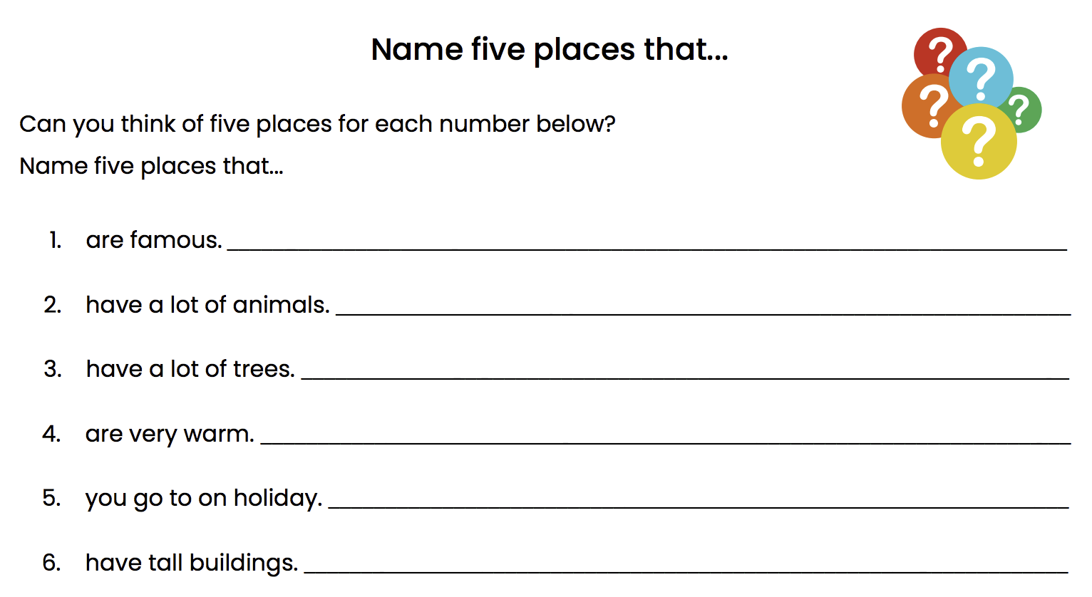 429 FREE ESL Creative Writing Prompts